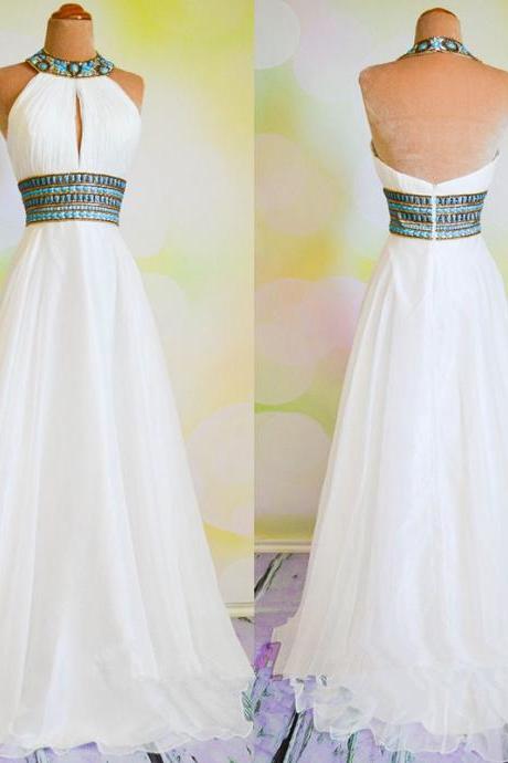Elegant Long Royal Blue Chiffon Mermaid Formal Dresses Showcases Sheer